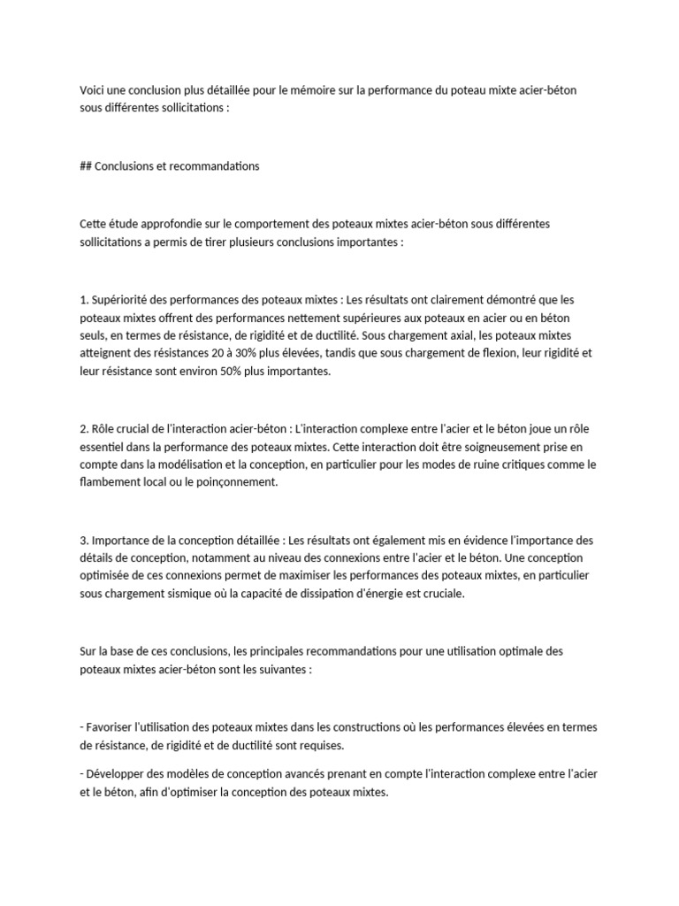 conclusion TFC | PDF