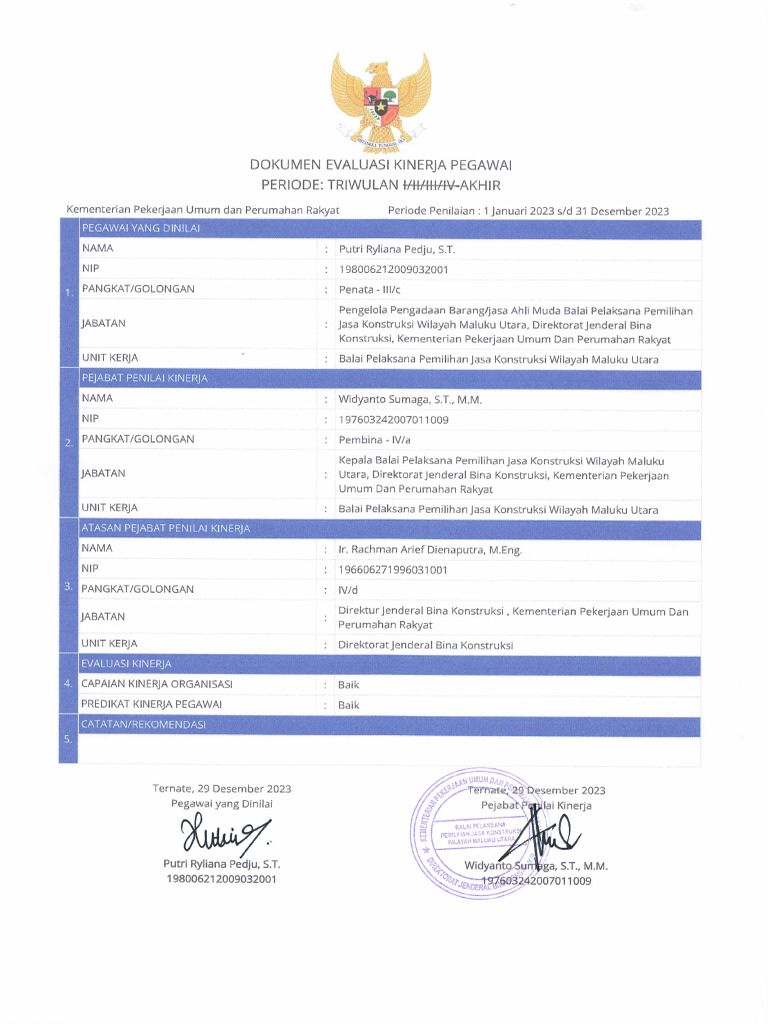 SKP S.2 - Putri Ryliana | PDF