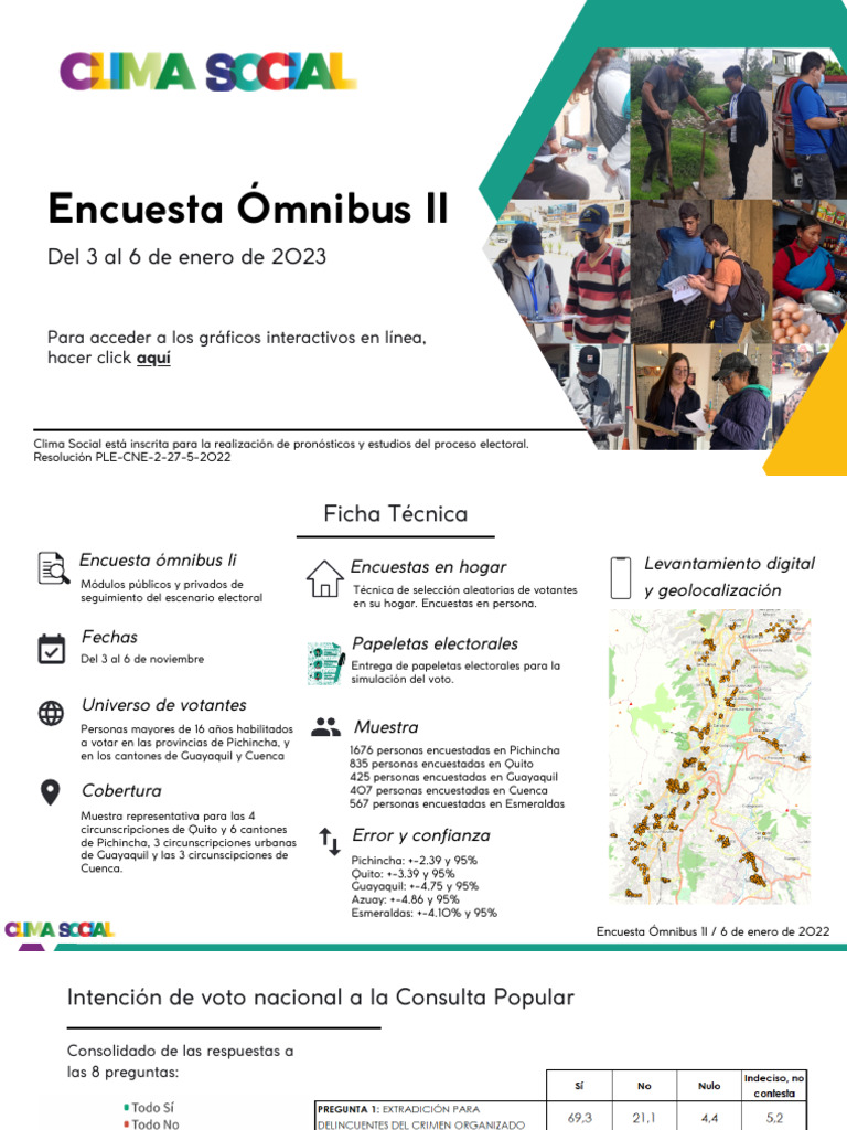Encuesta Ómnibus II - 6 Enero 2023-2-1 | PDF