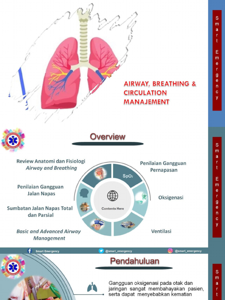 Airways, Breathing & Circulation Management | PDF