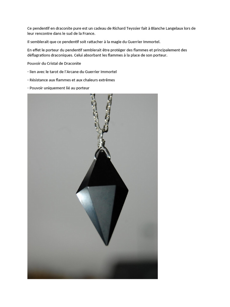 Cristal de Draconite | PDF