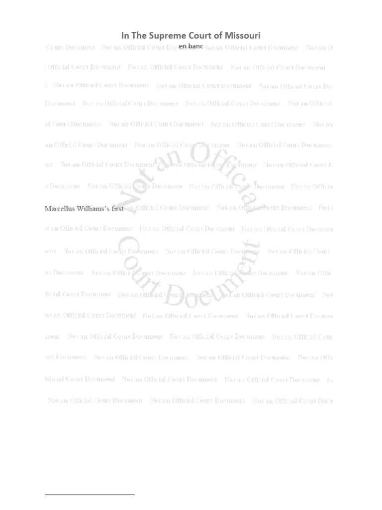 SC100707 - Williams Preliminary Writ Final - FINAL | PDF | Supreme ...