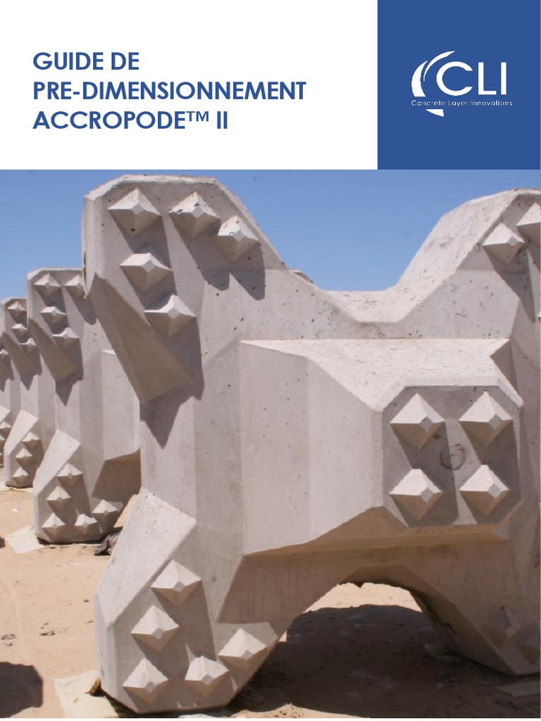 ACCROPODE™ II - Design - Guidelines - FR - V03 | PDF