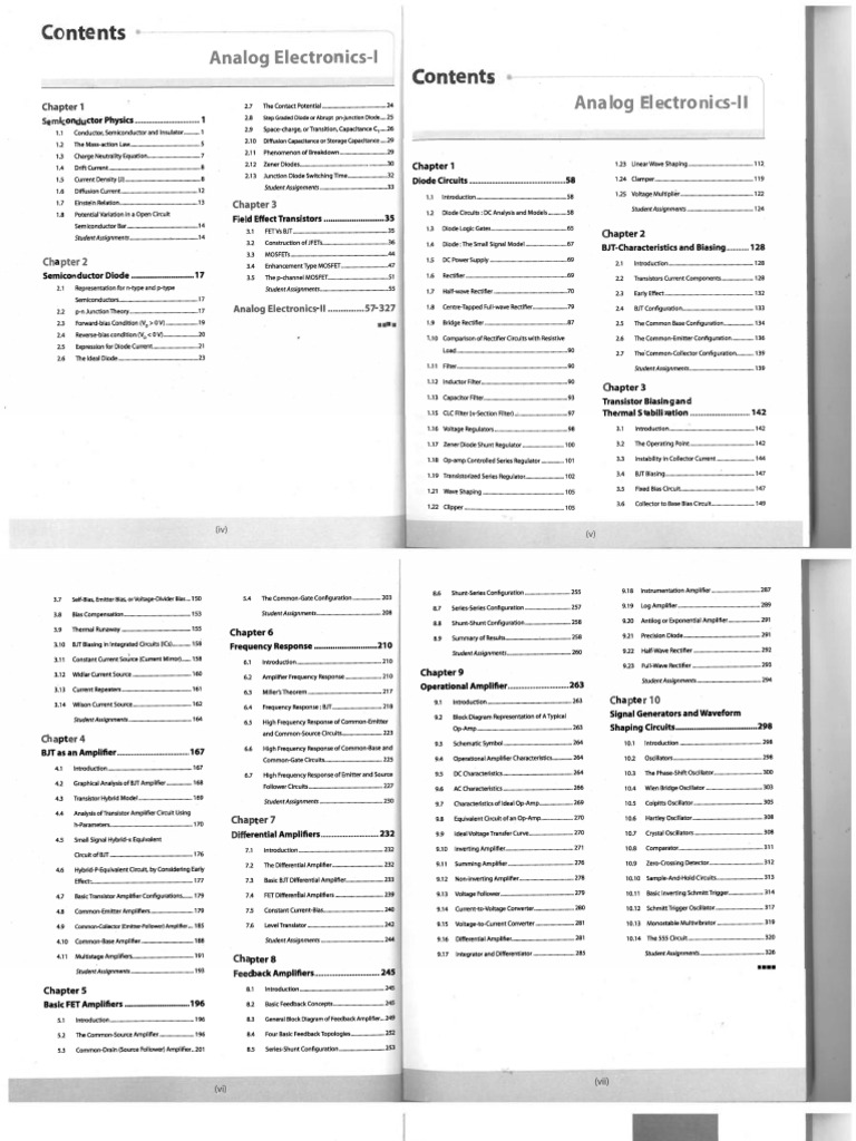 Analog Electronics Textbook by Made Easy PR | PDF