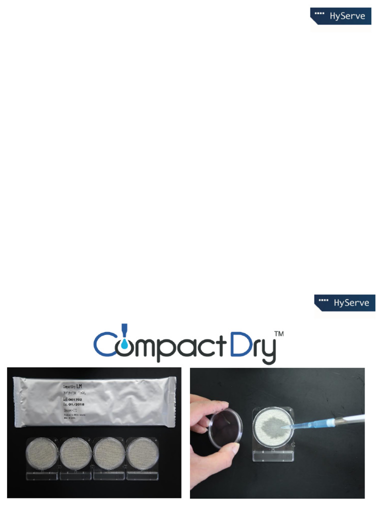 Compact Dry LM For Detection of L.monocygotones | PDF