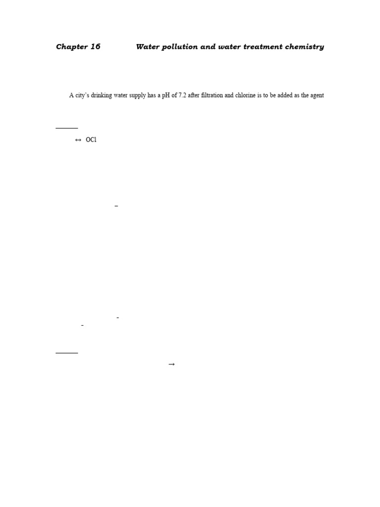 Vanloon4e Solutions Ch16 | PDF