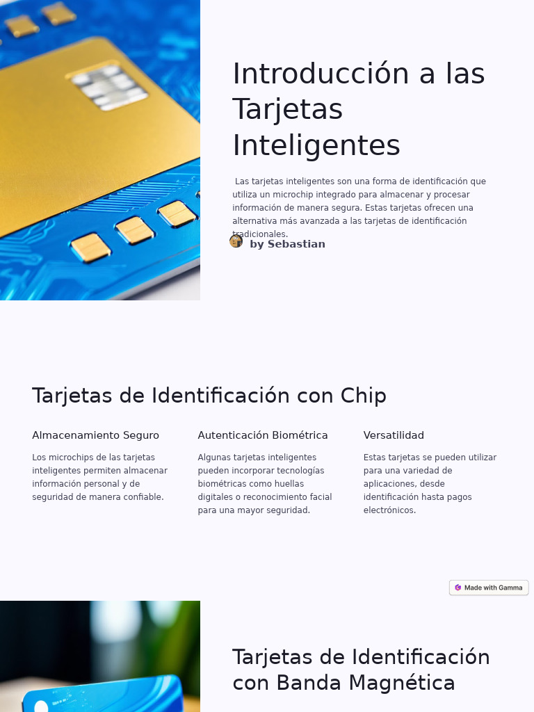 Introduccion A Las Tarjetas Inteligentes | PDF | Tarjeta electrónica ...