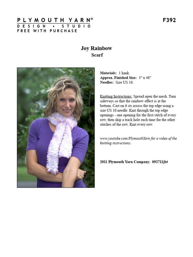 Joy Rainbow F392 | PDF