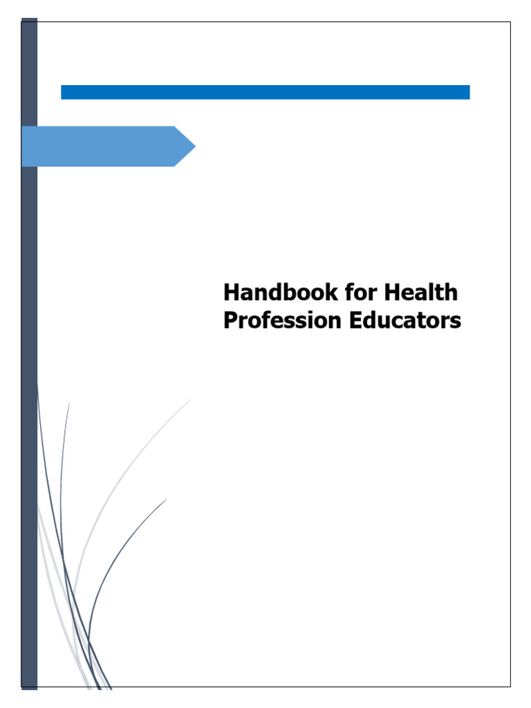 Final HDP For Health Handbook | PDF