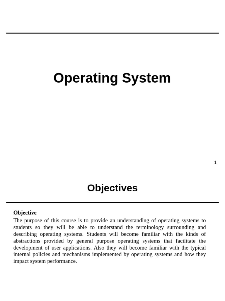 Lecture 01 Introduction Pdf