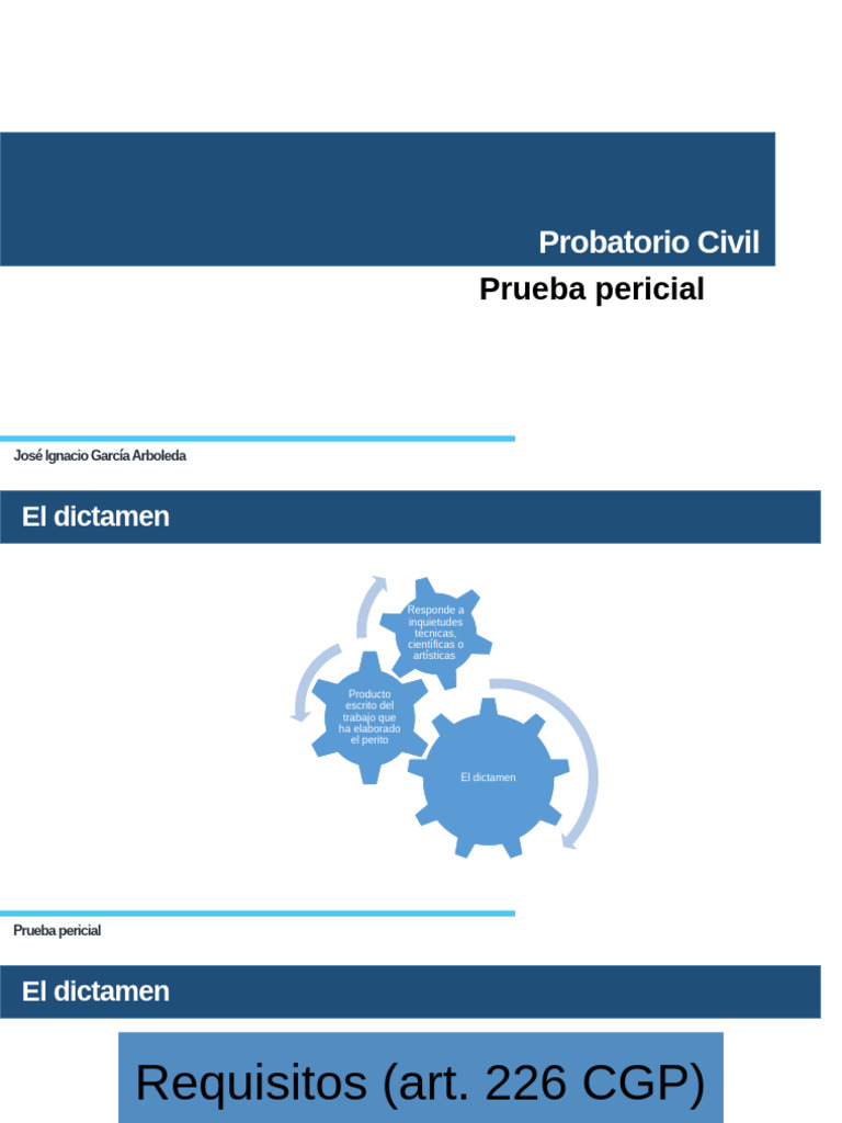 Clase 7-Prueba Pericial | PDF