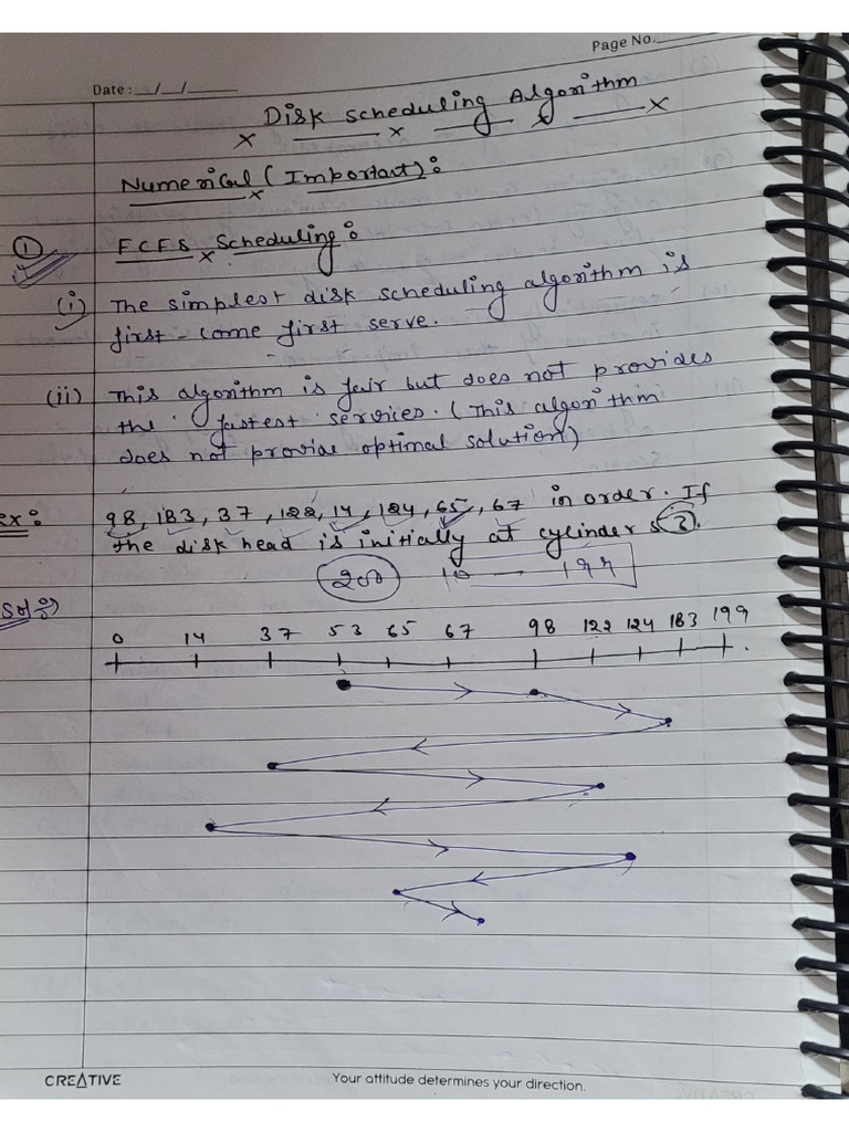 Operating System Unit 5 Numerical | PDF