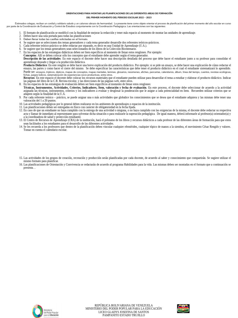 G.H.C 5to Año Prof Daniel G - 123434 | PDF | Maestros | Evaluación