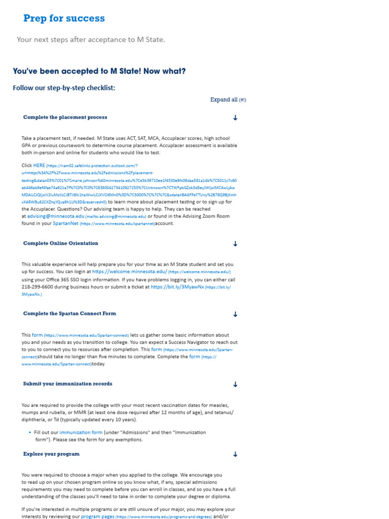 Prep For Success M State | PDF