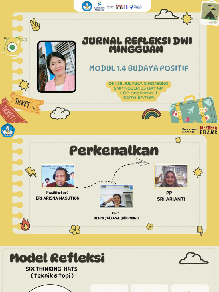 Jurnal Refleksi Dwi Mingguan Modul 1.4 Budaya - Denni Juliana Sihombing | PDF