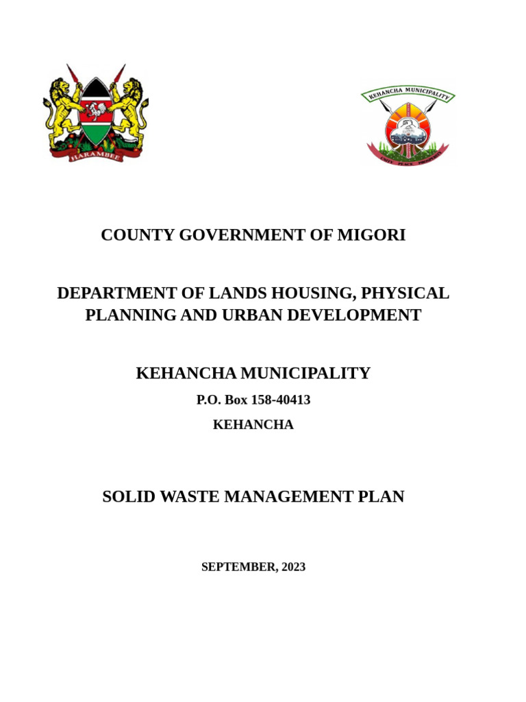 Solid Waste Management | PDF