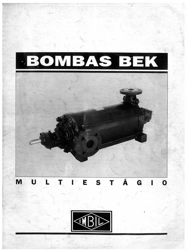 Catalogo Bomba BEK | PDF