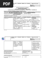 Planificacion DUA ERCA Tabla Modelo | PDF
