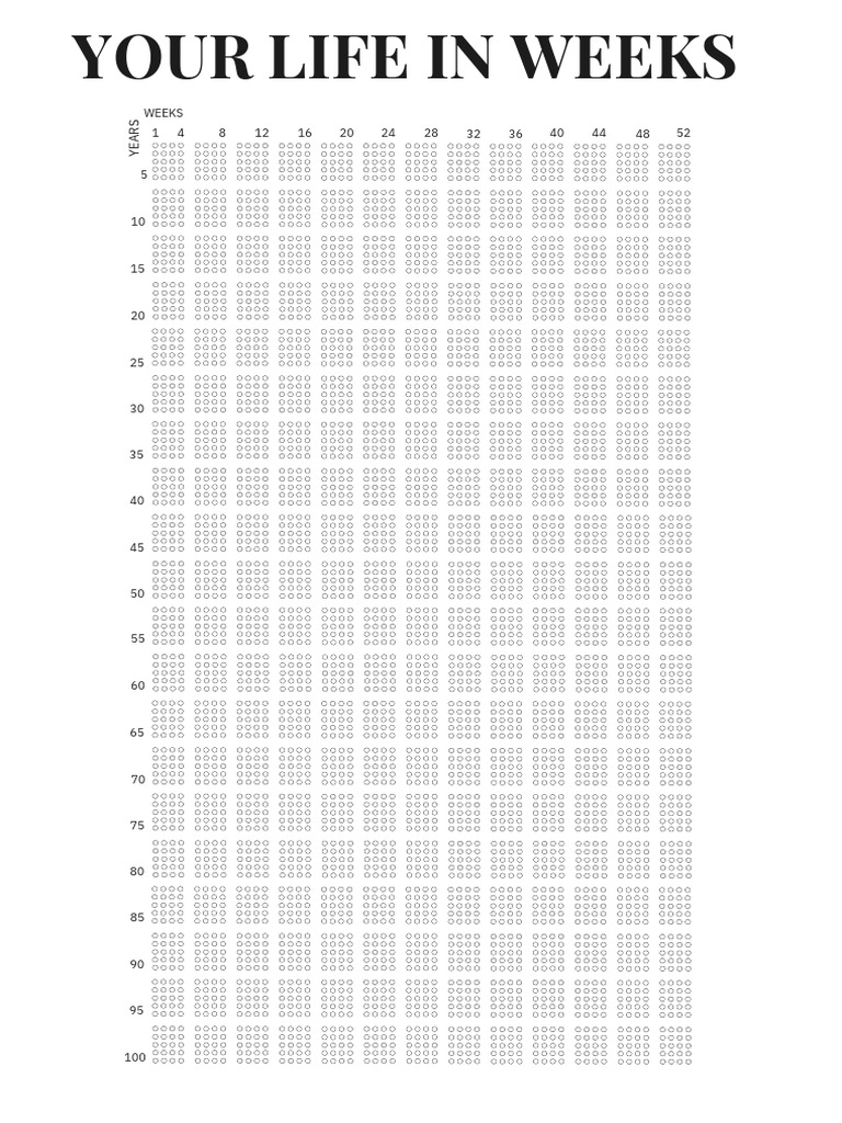 Life in Weeks | PDF