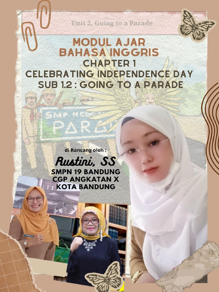 MODUL AJAR PI 4 Unit 1 Celebrating Independence Day Section 2 Going To A Parade | PDF