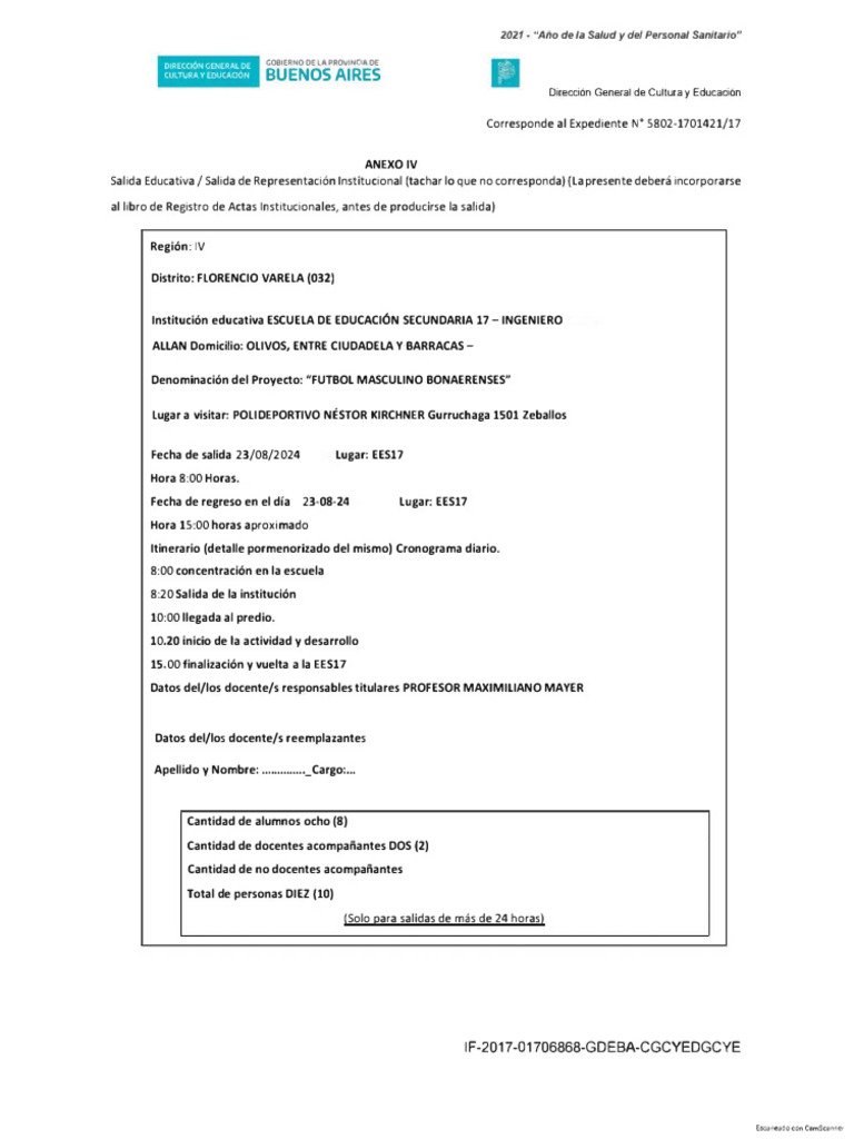 Se Fut Bonaerenses Masc Ees17 12-8 | PDF