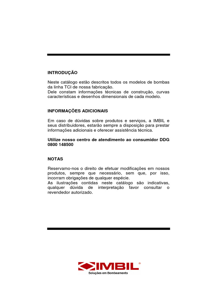 Catálogo Tci | PDF