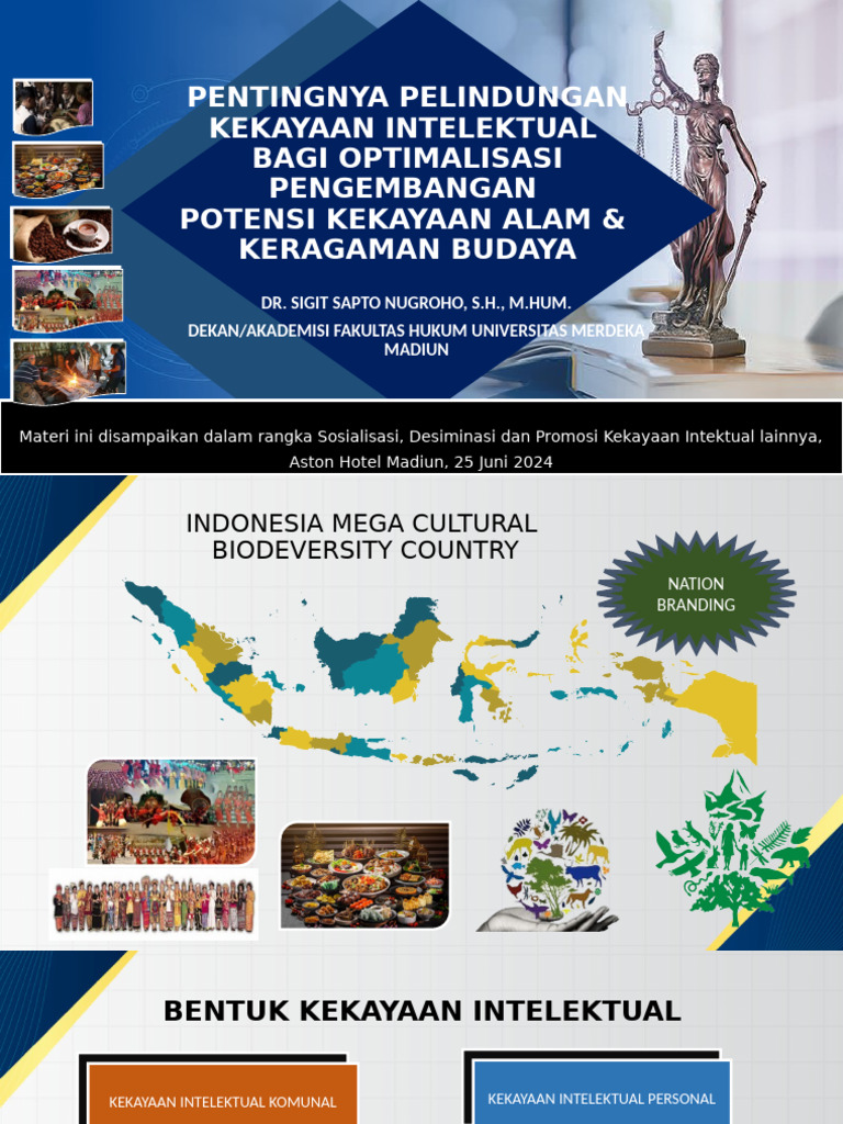 DR Sigit - Pentingnya Pelindungan Ki Komunal | PDF