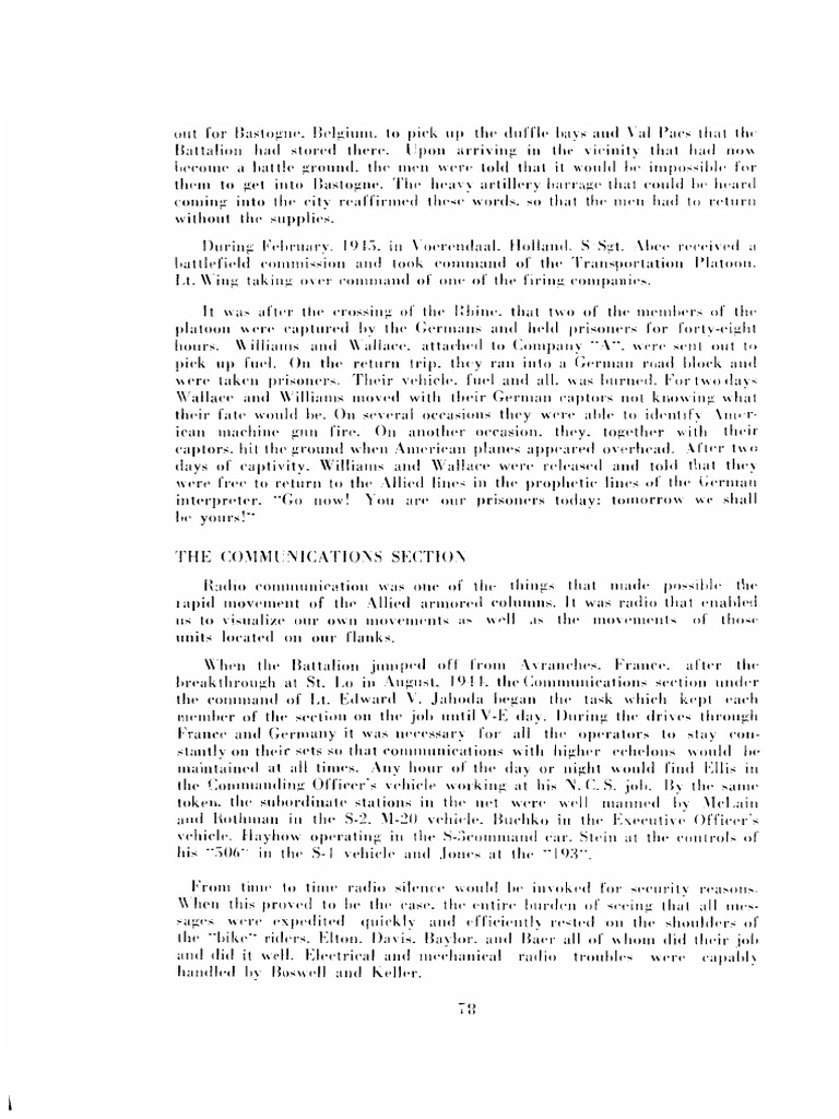 628th TD History PT 3 Opt | PDF | Military | Projectiles