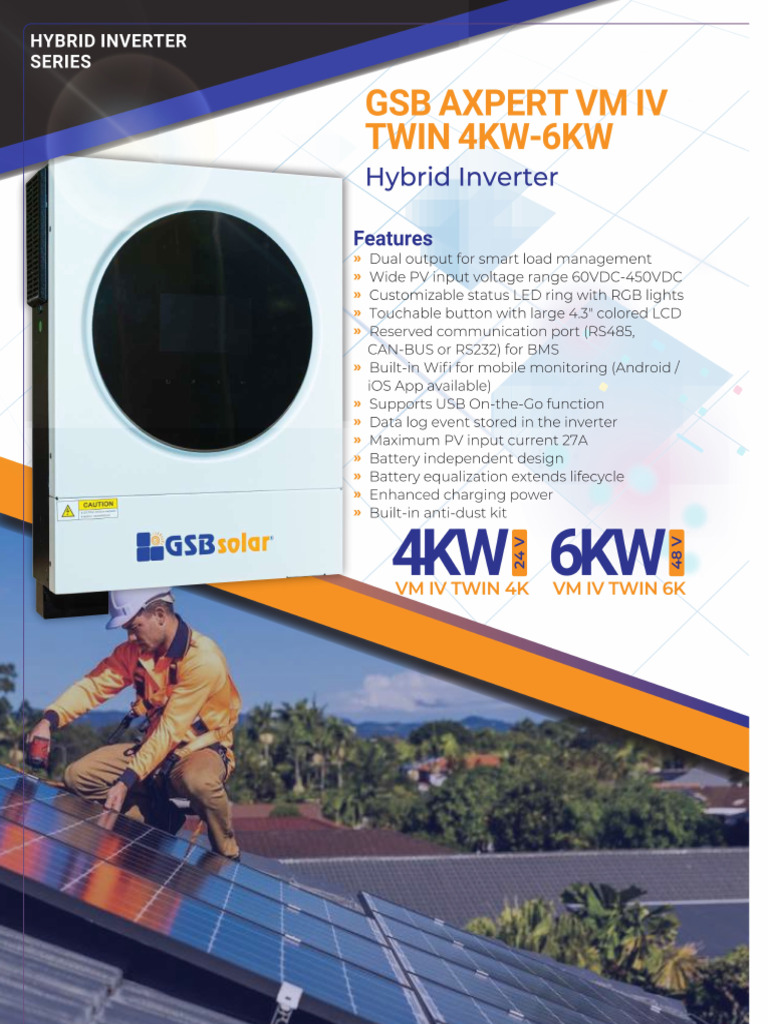 6 KW Inverter Specs | PDF