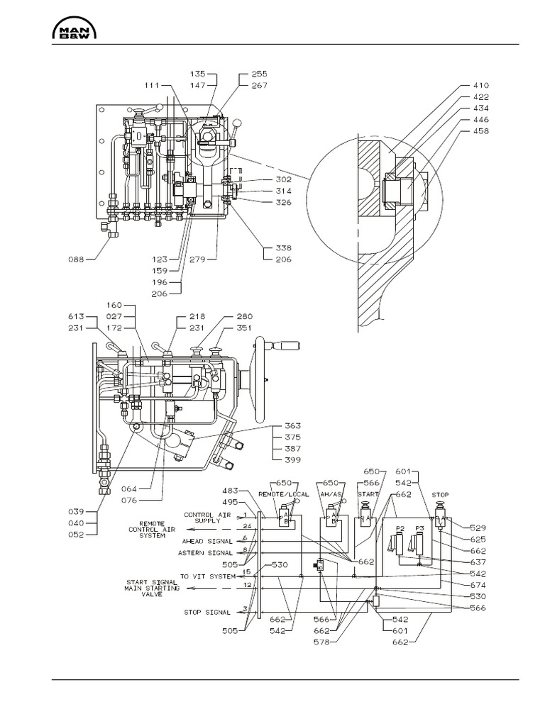 Engine - Side Control Console - Details: Plate 90621-71 | PDF