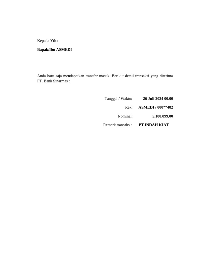 PT - Indah Kiat | PDF