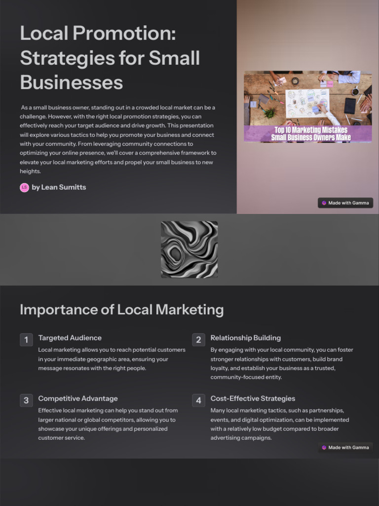 Local Marketing Strategies for Growth | PDF | Search Engine ...