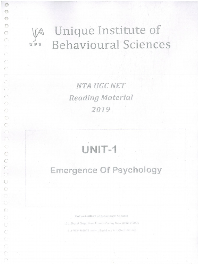 UNIT 1 | PDF