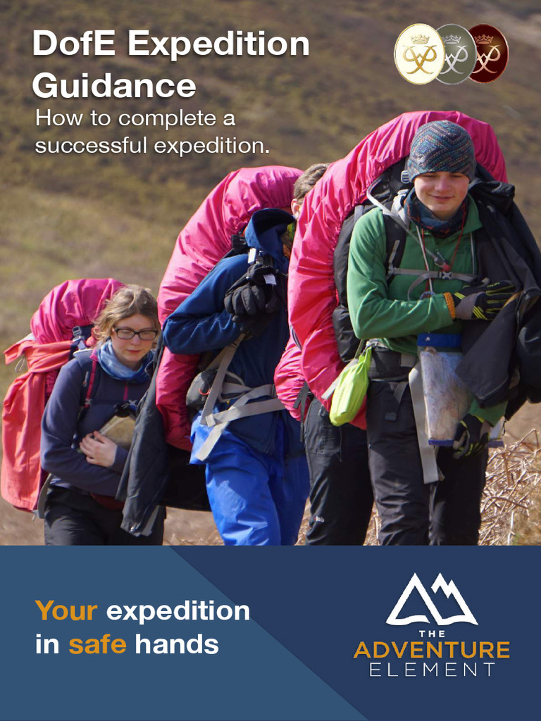 DofE Expedition Guidance | PDF | Backpack | Lunch