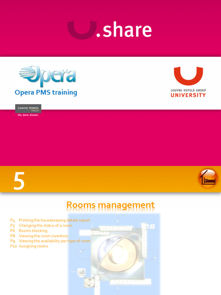 PMS MANUAL 5 Rooms Management | PDF