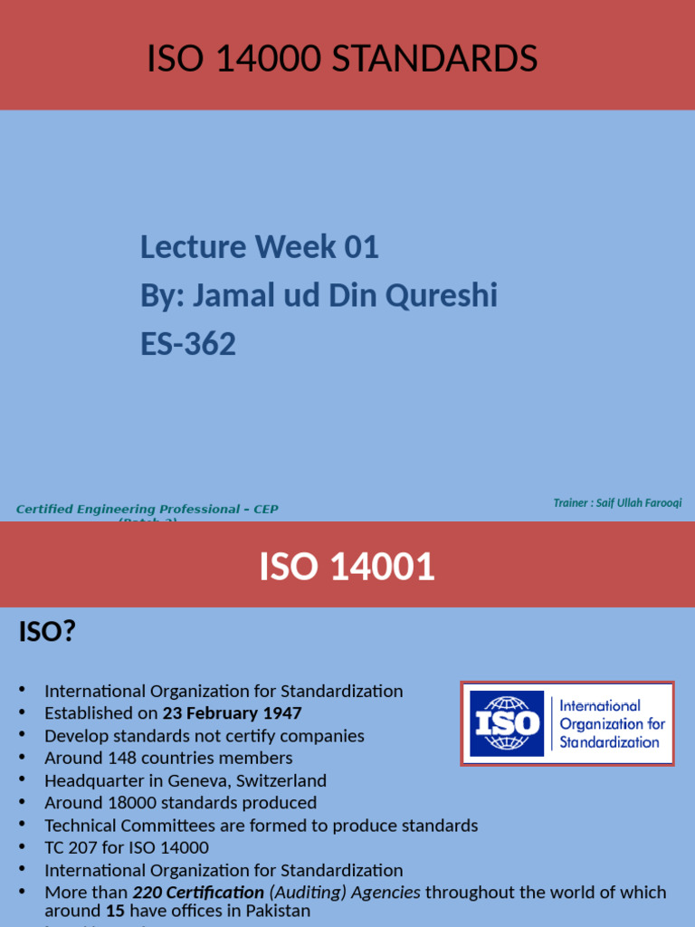 ISO 14000 | PDF