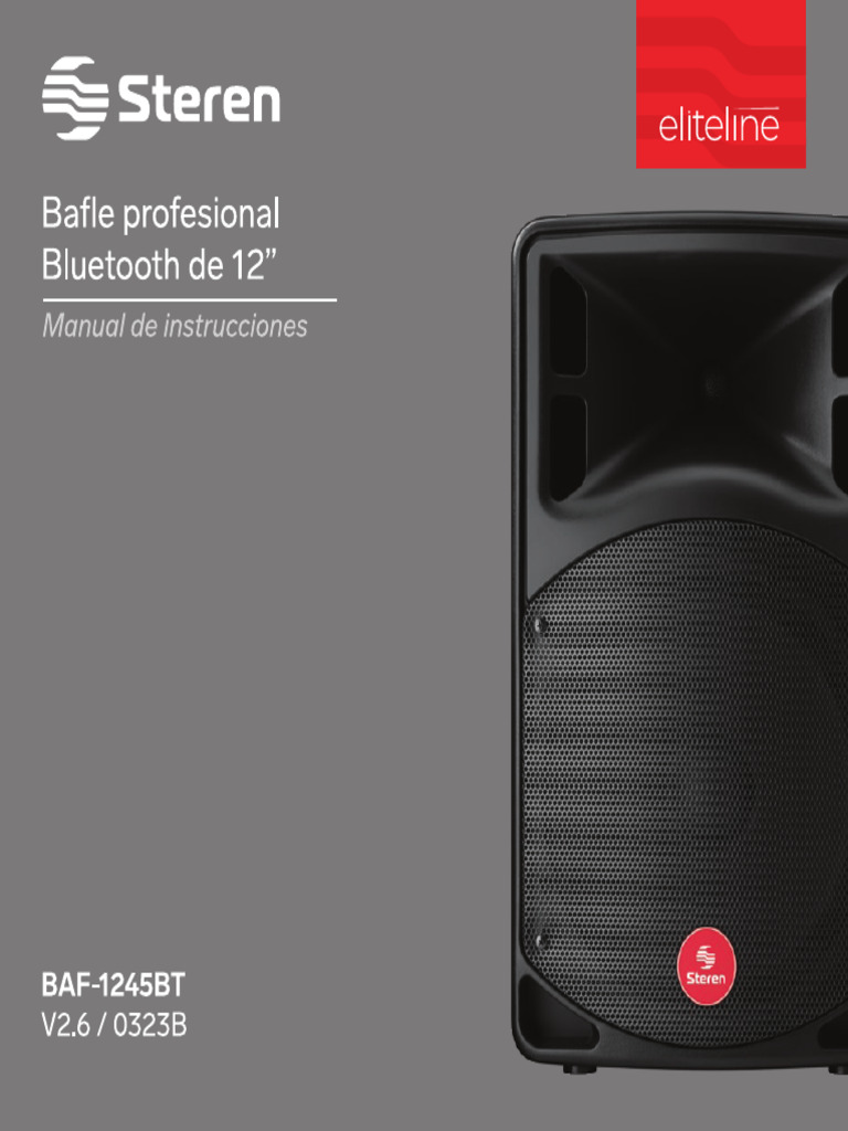 Baf 1245bt v2.4 Instr | PDF