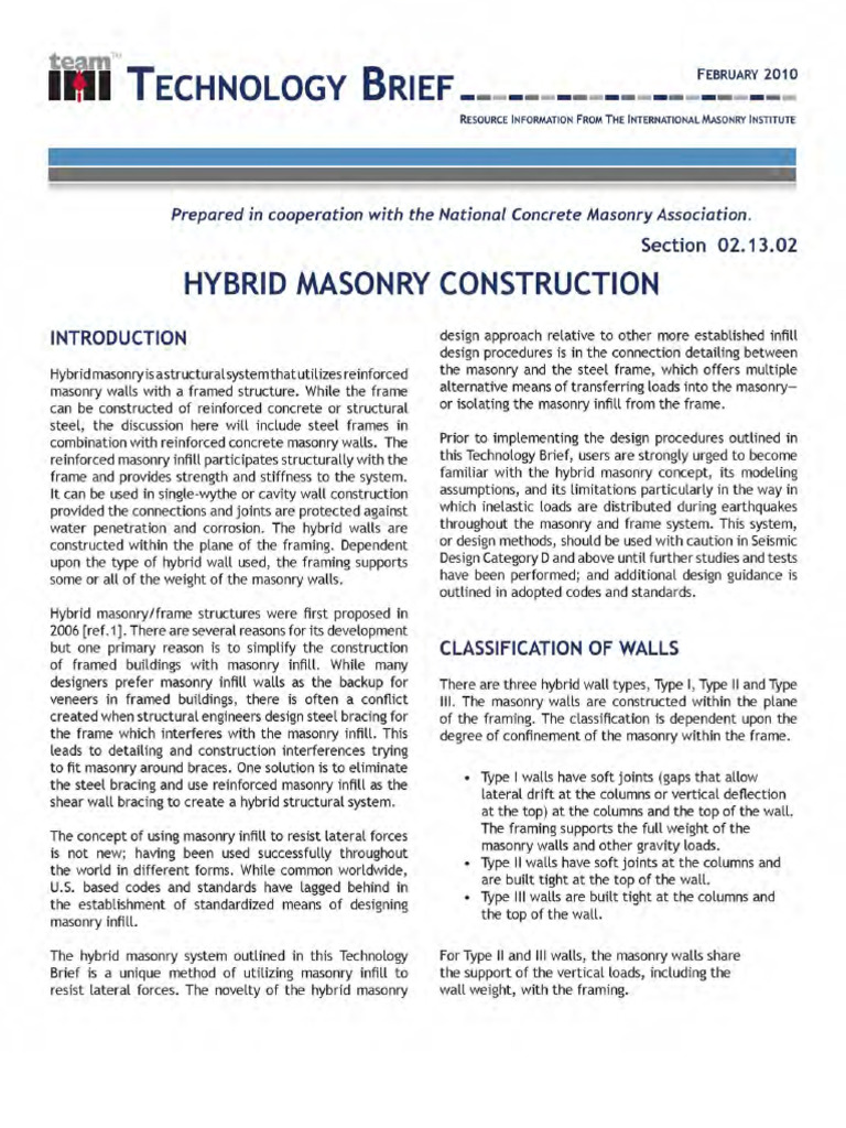 Imi TB Hybrid - Const 2.16.10 | PDF