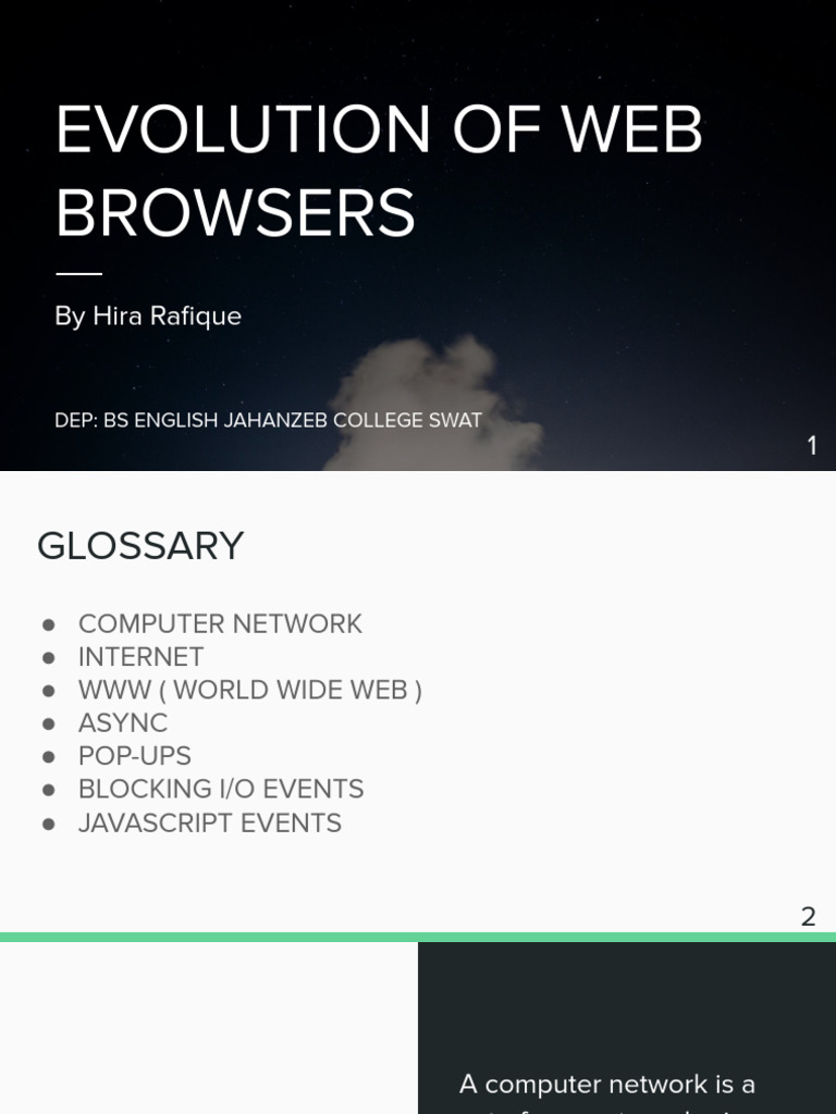 EVOLUTION OF WEB BROWSERS_ | PDF