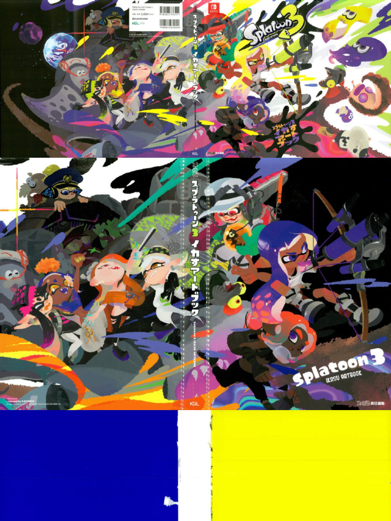 Splatoon 3 Ikasu Artbook | PDF