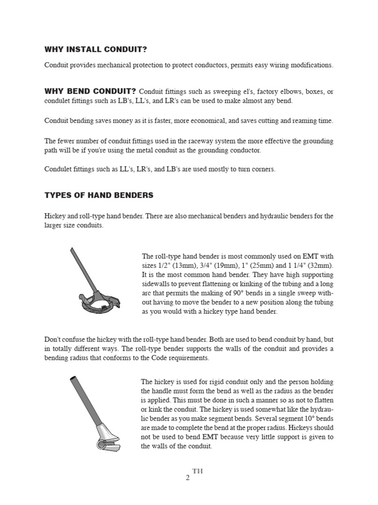 Conduit Bending | PDF