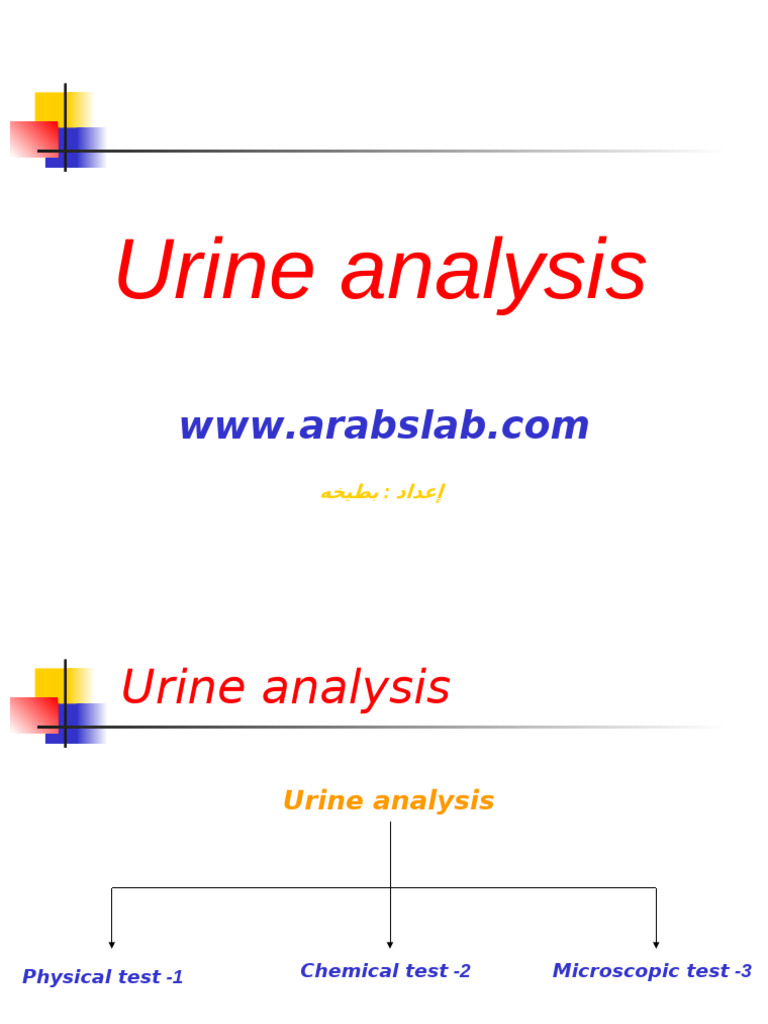 Urine analysis | PDF