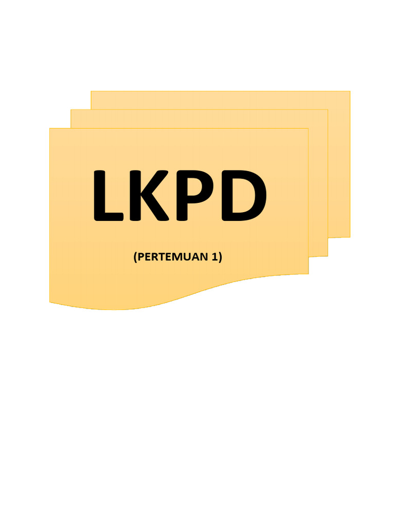 LKPD Pertemuan 1 | PDF