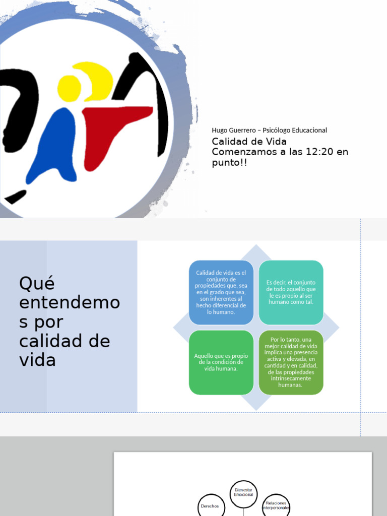 Calidad de Vida | PDF