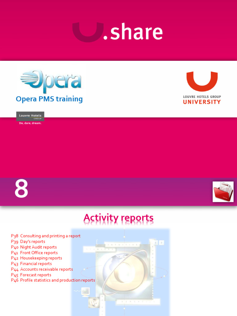 PMS MANUAL 8 Activity Reports | PDF