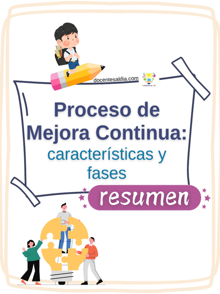Proceso de Mejora Continua | PDF
