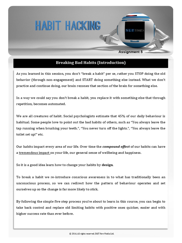 (@or3kii) 06 - Breaking Bad Habits | PDF