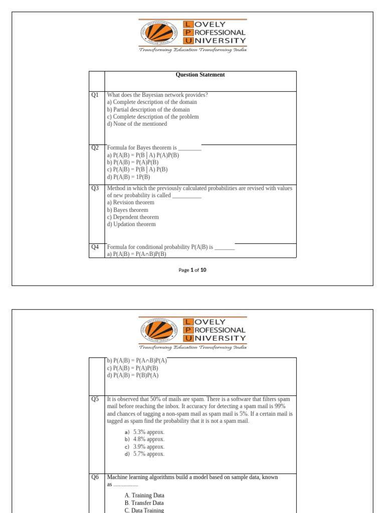 Sample Questions | PDF