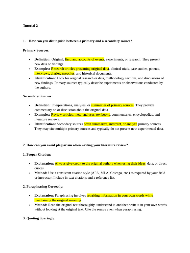 Tutorial 2 A 20240715 | PDF