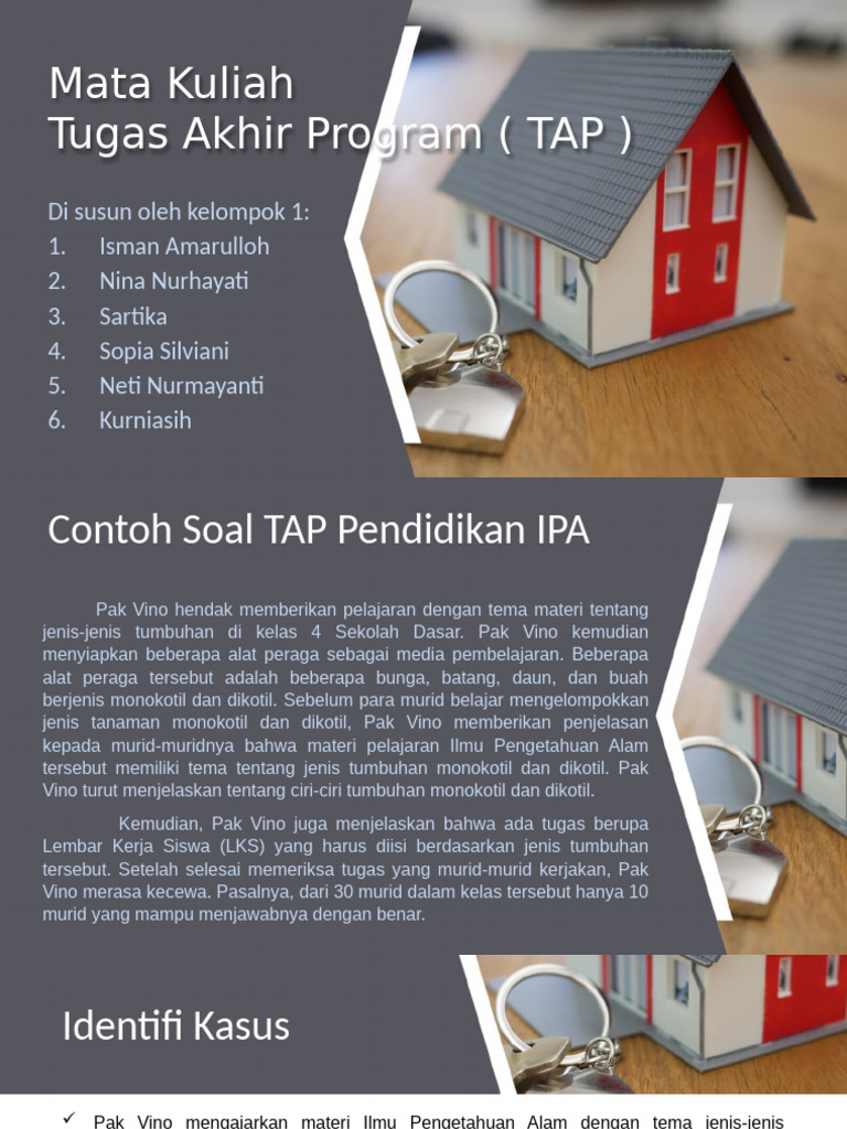 Contoh Kasus Pak Vino Tap | PDF